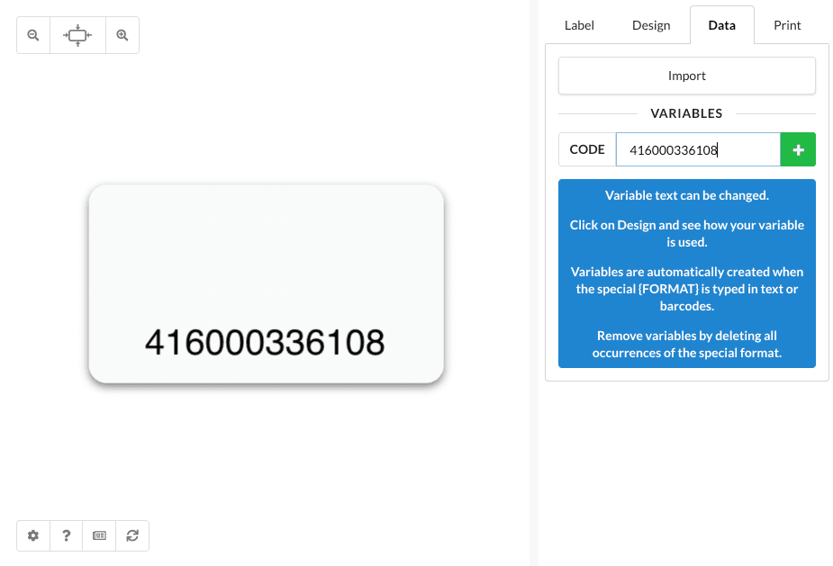 Next, create a UPC barcode object.